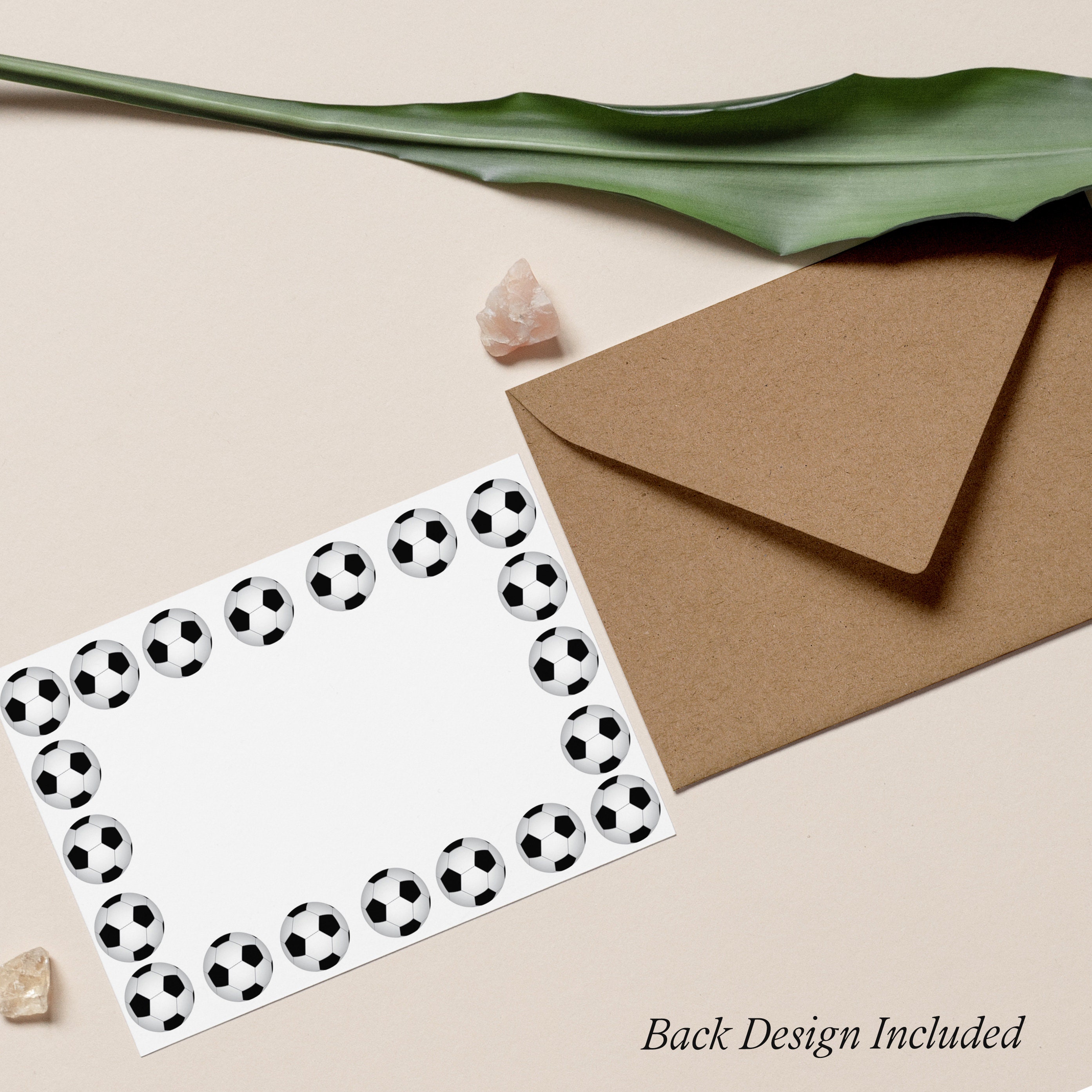 Soccer Thank You Card Template soccer Birthday Party Thank - Etsy