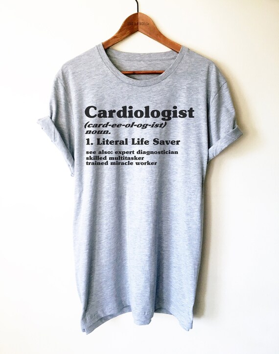 Cardiology Shirt Cardiologist Gift Cardiologist Shirt | Etsy