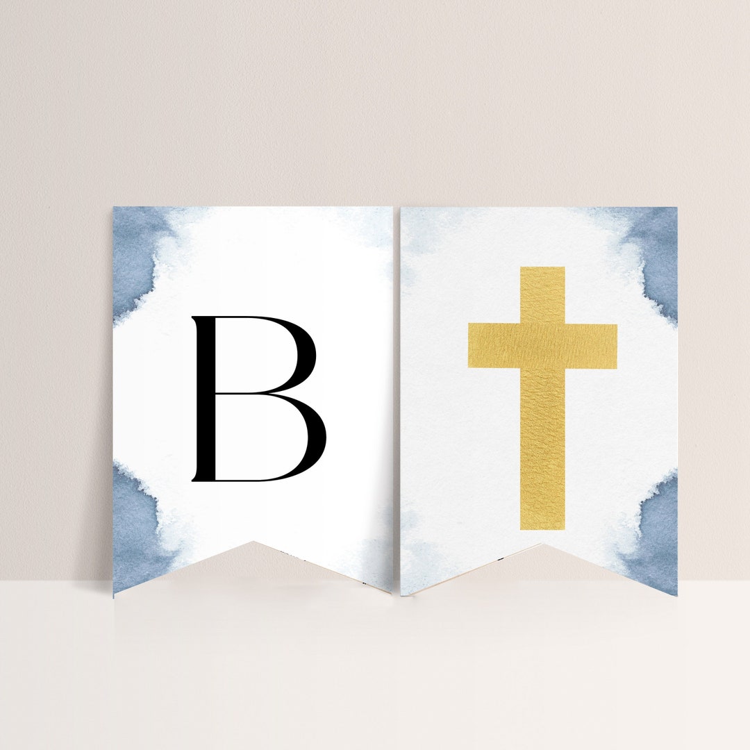 Holy Communion Banner - First Communion Banner, Communion Decorations ...