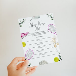 Tennis Bridal Shower Games - Tennis Bachelorette Games, Tennis Themed ...