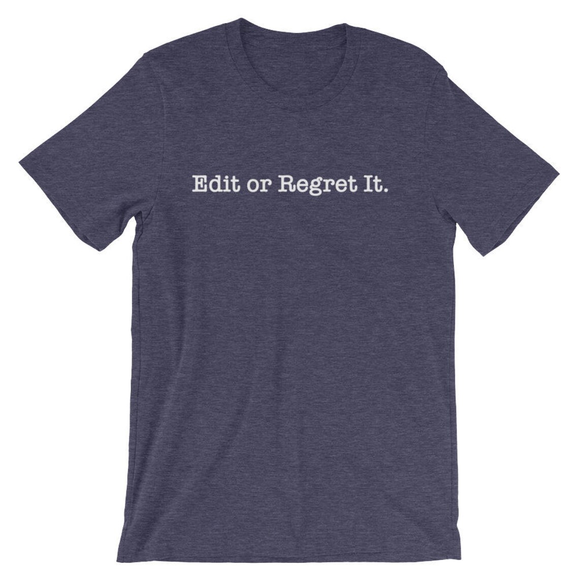 Edit or Regret It Unisex Shirt - English Teacher Shirt, English Teacher ...