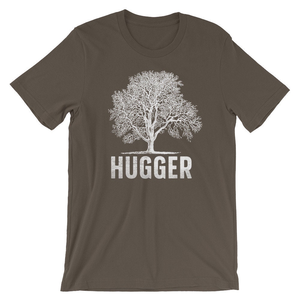 Tree Hugger Unisex Shirt - Ecologist Shirt, Earth Day Shirt ...