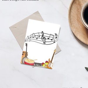 Musical Instrument Birthday Invitation-musical Birthday Invitation ...