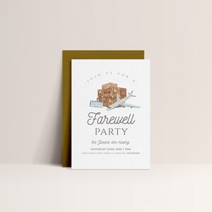 Farewell Party Sign-going Away Party Decorations, Travel Theme Welcome ...