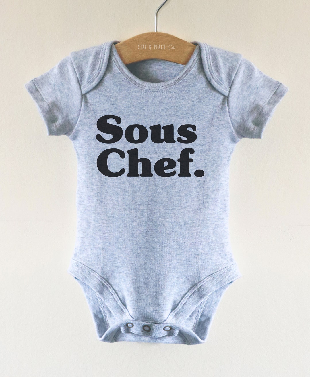 Chef Baby One Piece - Sous Chef Baby Bodysuit, Future Chef Baby Shirt ...