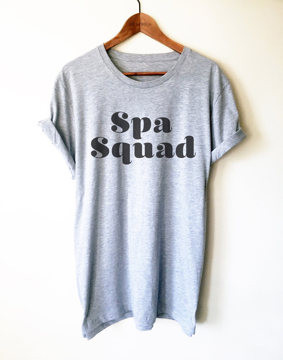 Spa Party Unisex Shirt - Masseuse Shirt, Spa Break Shirt, Birthday ...