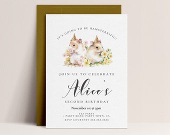 Printable Hamster Coloring Placemat, Pet, Personalized, Digital File ...