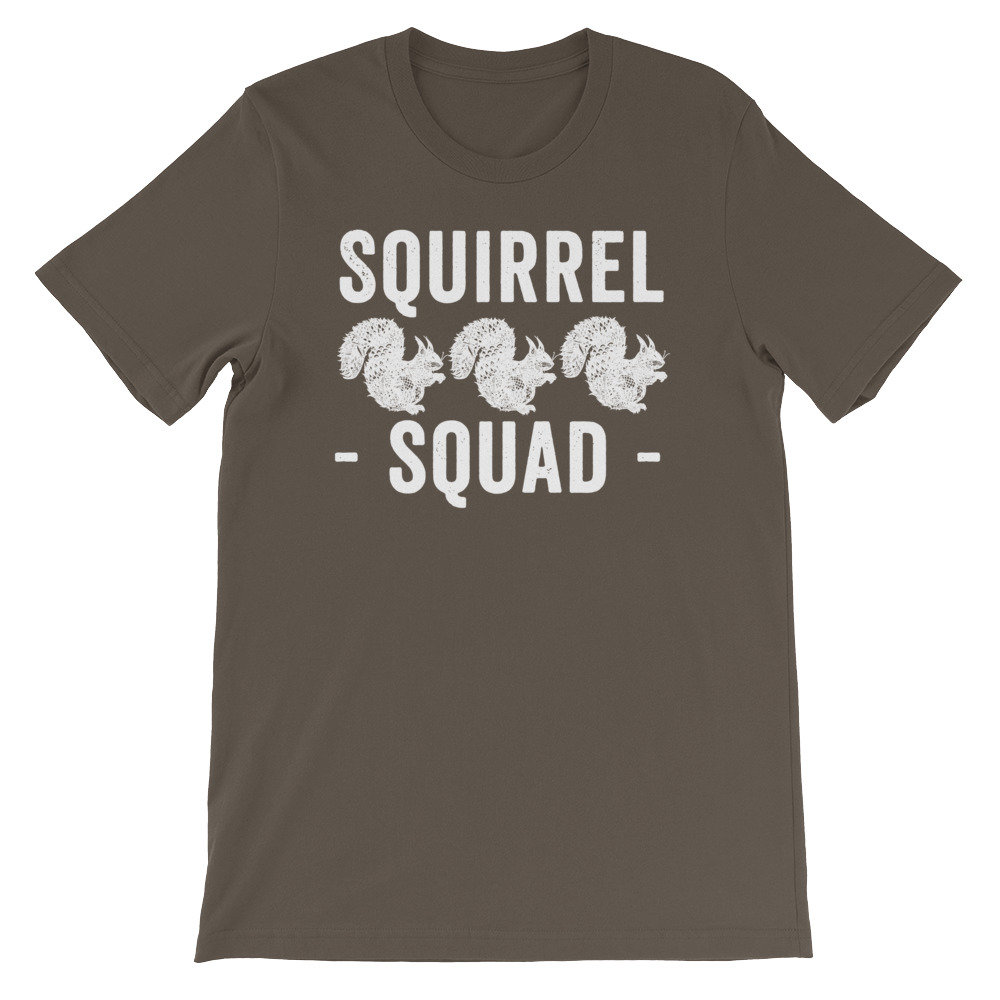 Squirrel Squad Unisex Shirt Squirrel Shirt Squirrel Gift - Etsy