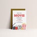 Movie Birthday Place Cards-movie Theme Party Decor, Cinema Birthday ...