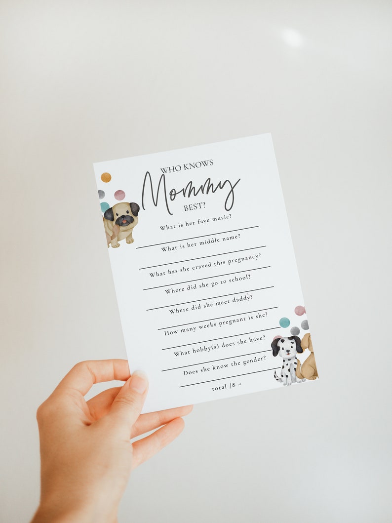 Puppy Baby Shower Games - Puppy Baby Shower Theme, Dog Theme Baby ...