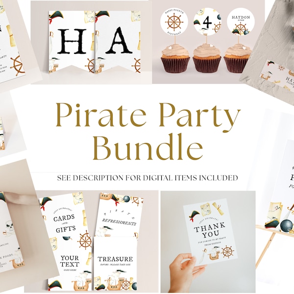 Pirate Decorations - Etsy