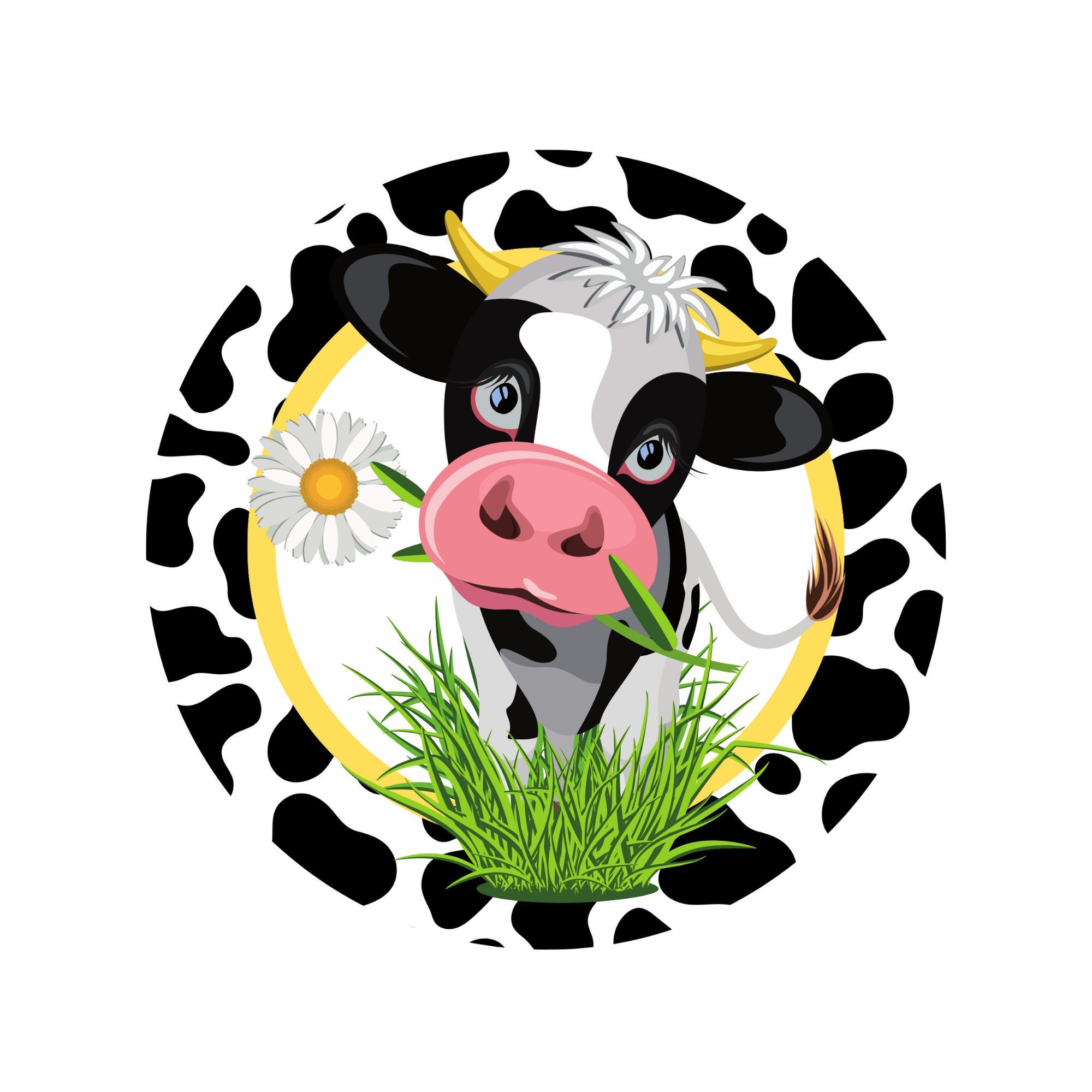 Cow Print Wallpaper Border