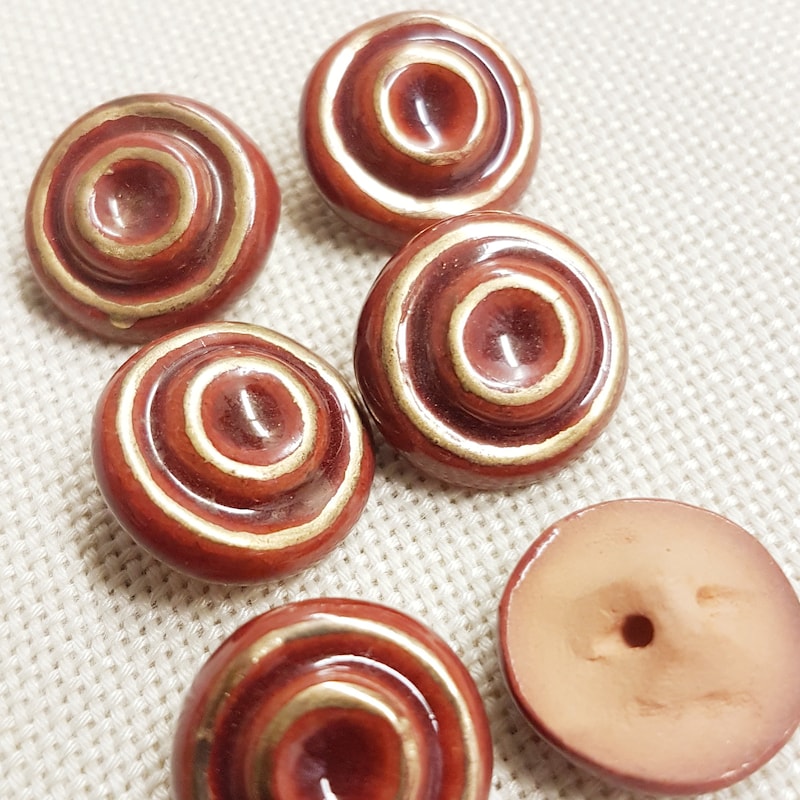 Ceramic Button - Etsy
