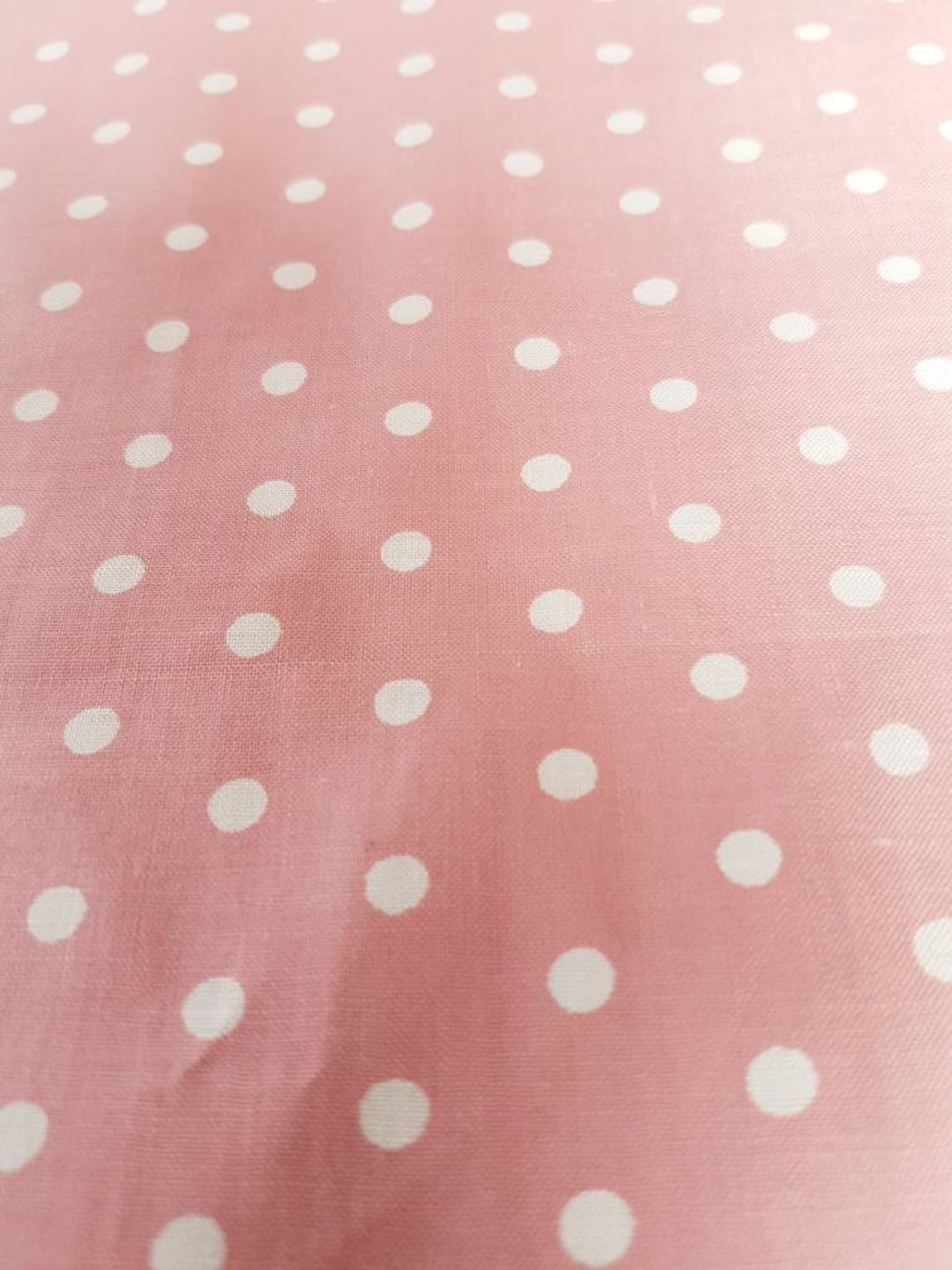 Beautiful Spotted Cotton Fabric in Mint Condition Never Used - Etsy