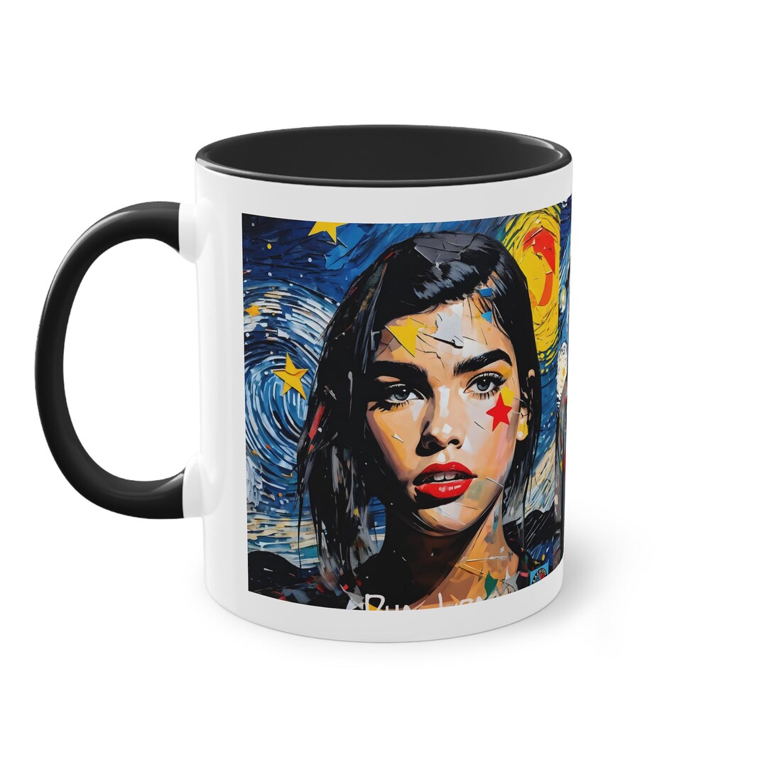 New Exclusive Two-tone Collection of Pop Art Mugs 12 - Etsy