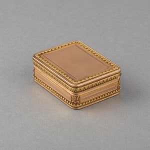 Antique French Gold Perfume Boxe "vinaigrette" - Etsy