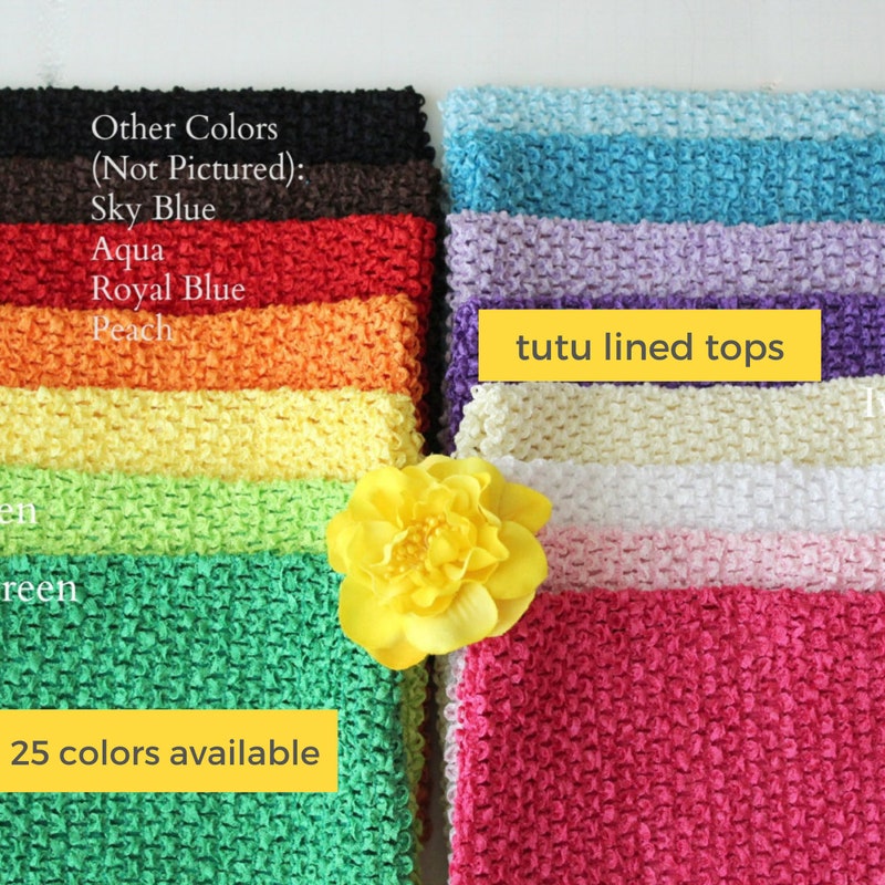 Crochet Tutu Tops - Etsy