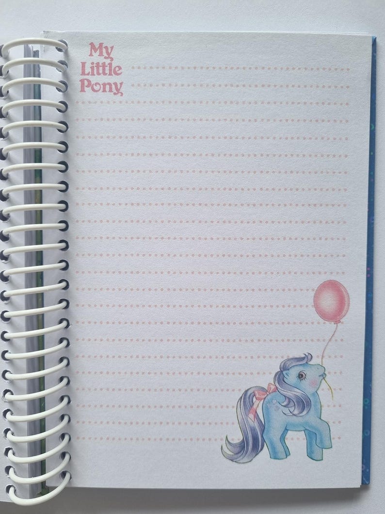 My Little Pony A6 Notebook - Etsy