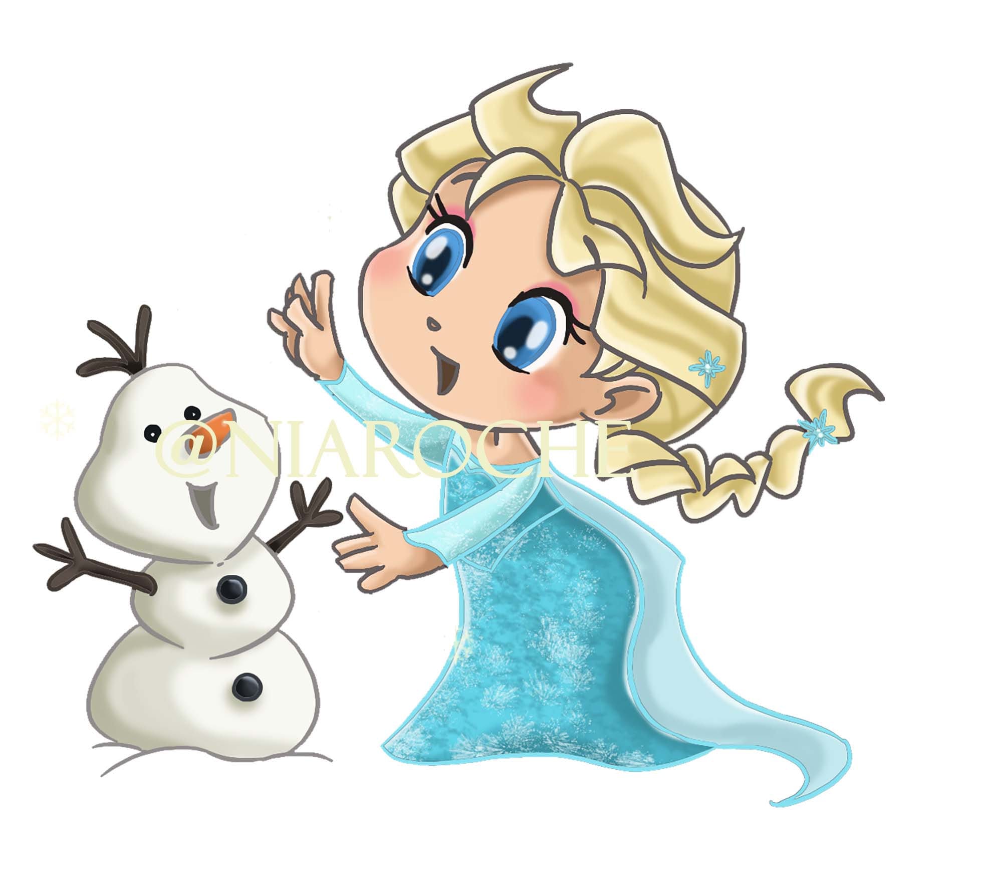Chibi Frozen Olaf