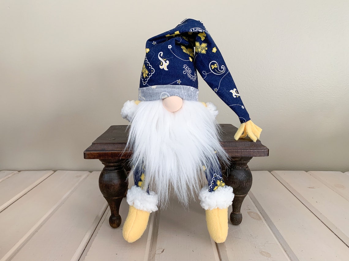 University of Michigan Gnome FREE SHIPPING - Etsy
