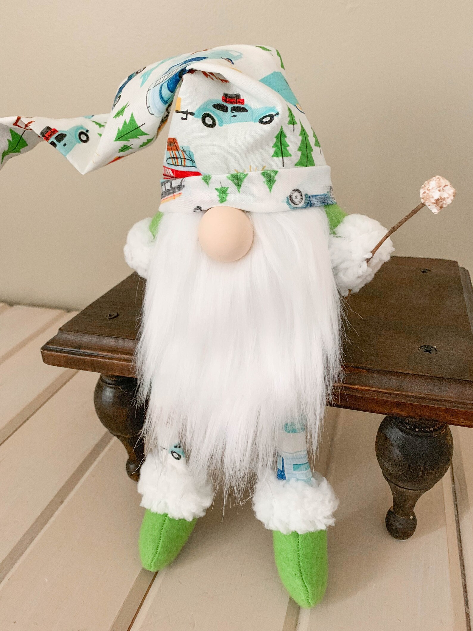 Handmade Camping Gnome FREE SHIPPING - Etsy