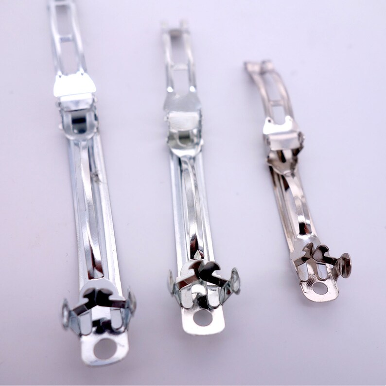 French Style Clips Made of Nickel Plated Metal and Lead-free - Etsy