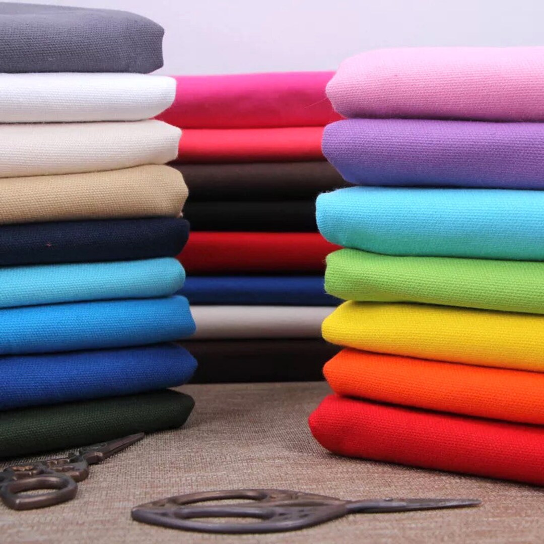 50cm*150cm 100％ Cotton Thick Canvas Fabric, Handmade DIY Quilting ...