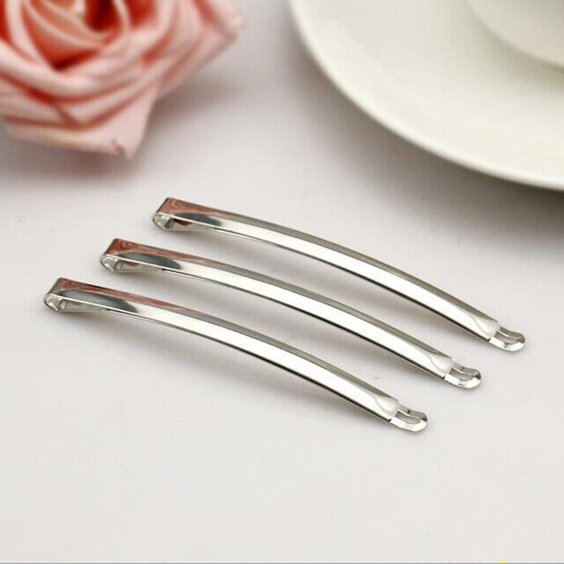 Gold Plated Steel Hair Clips, DIY Hair Accessories (90mm) - Etsy