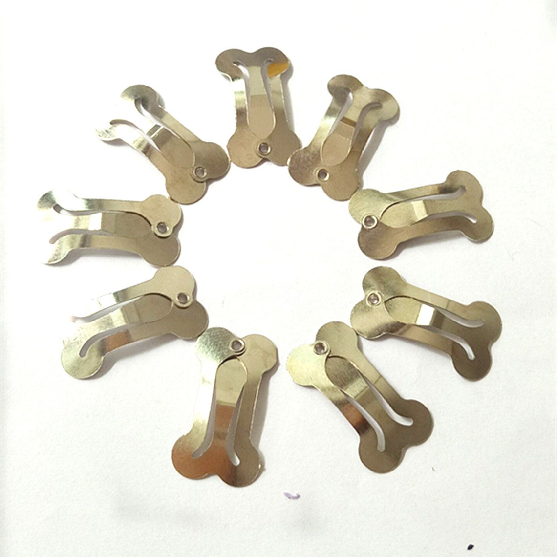 25mm Ultra Small Mini Bone Clip Glossy Faceplate BB Clip BJD - Etsy