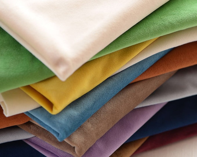 Short Plush Crystal Super Soft Plush Fabric for Sewing DIY Handmade ...