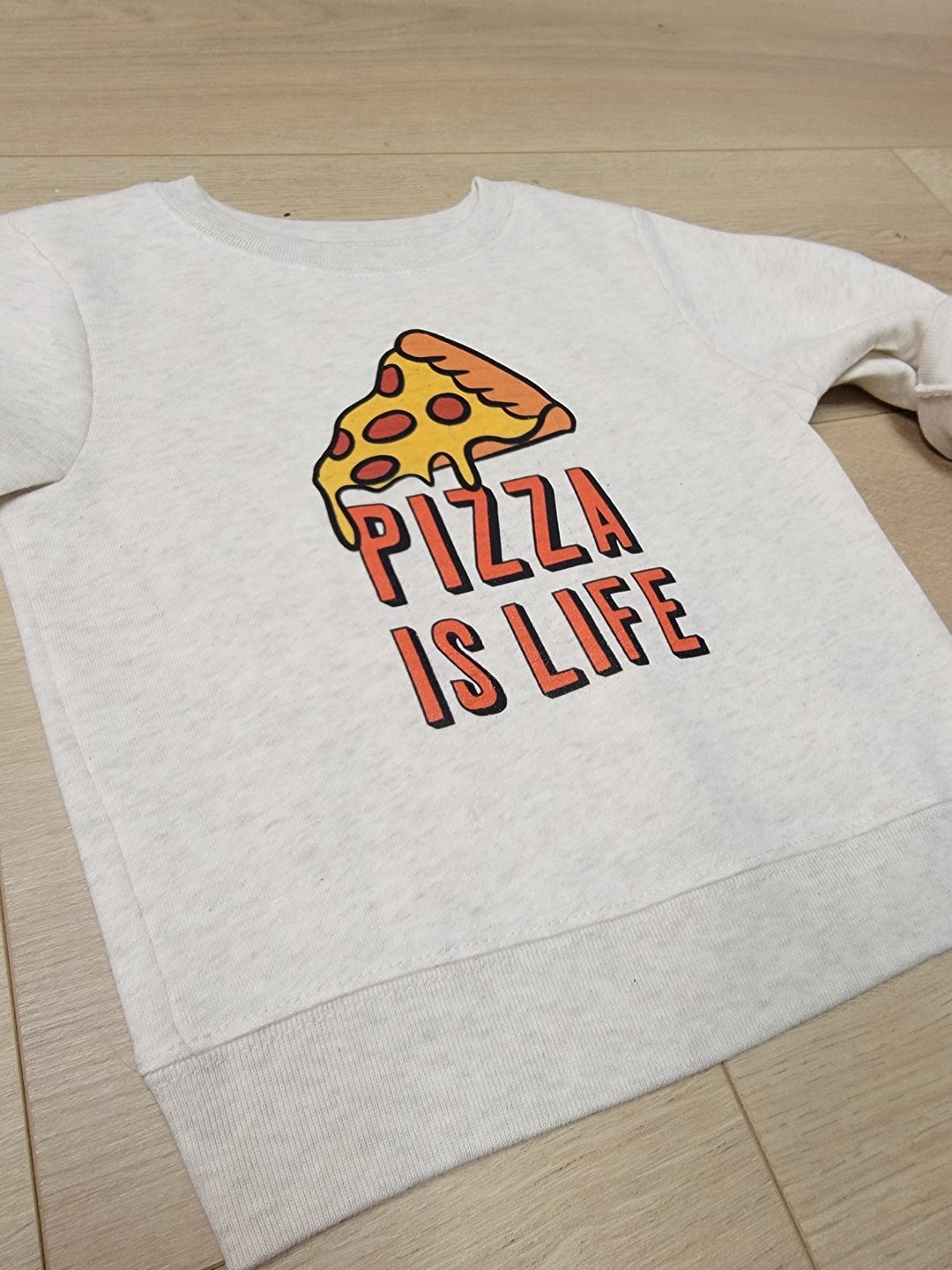 Pizza Sweater | Pizza is Life | Toddler Sweater - Etsy