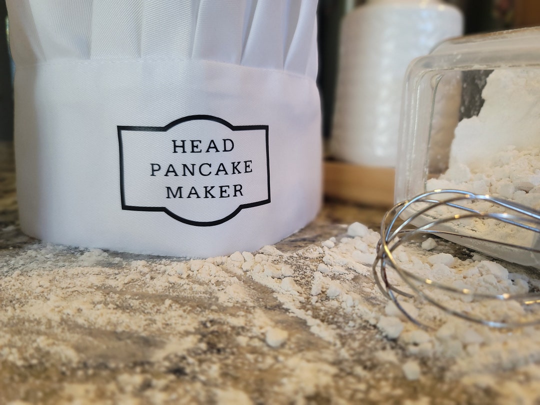 Baker Hat | Head Pancake Maker | Chef Hat for Kids - Etsy