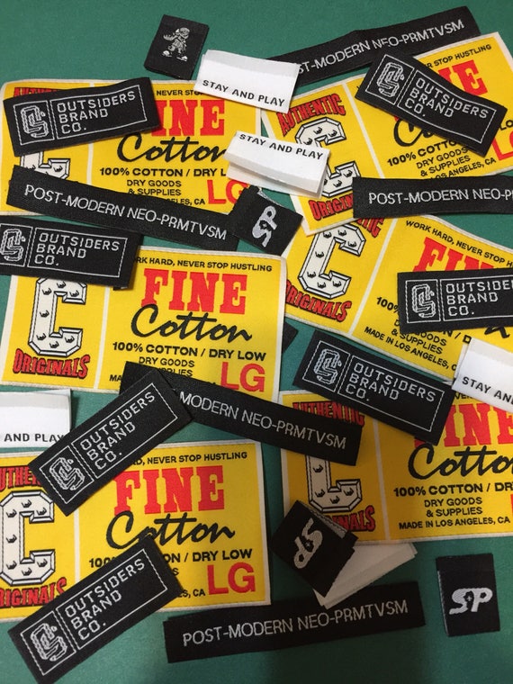1000 Pieces to 5000 Pieces of Custom Made Woven Labels | Etsy