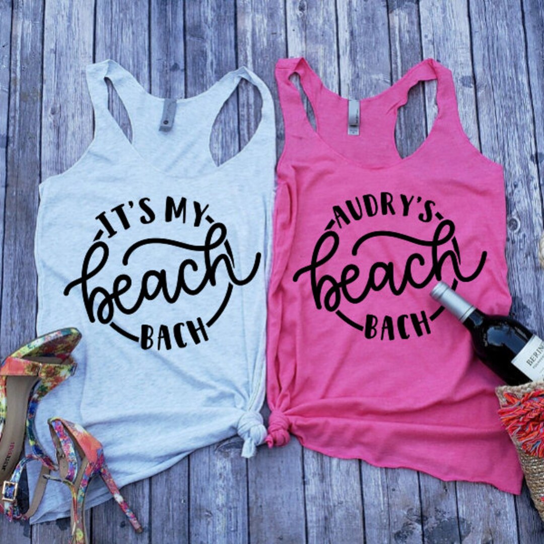 Beach Bach my Beach Bach Custom Beach Bach Matching - Etsy