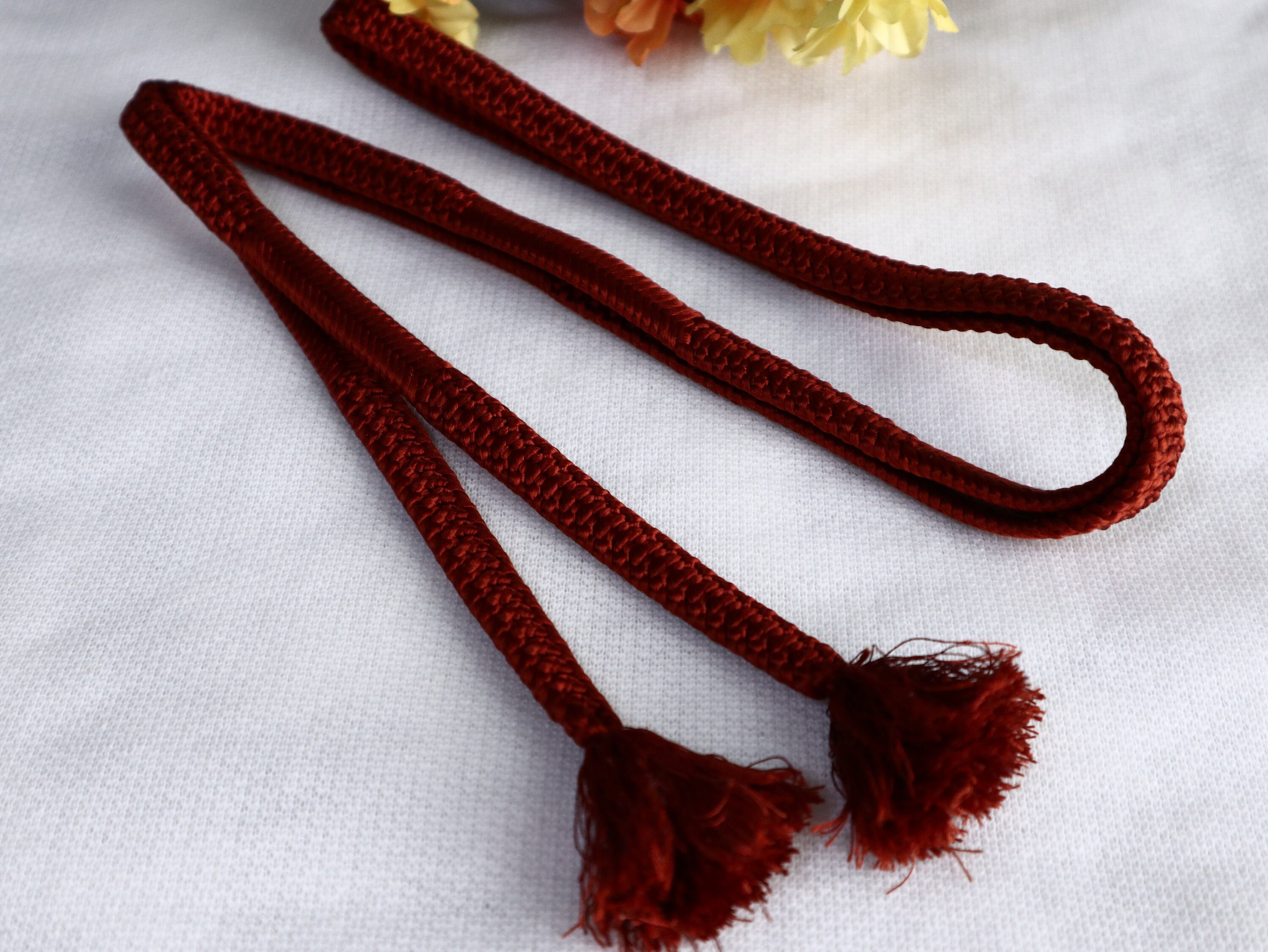 Vintage Silk Flat Obijime Obi Fastener Kimono Accessory - Etsy