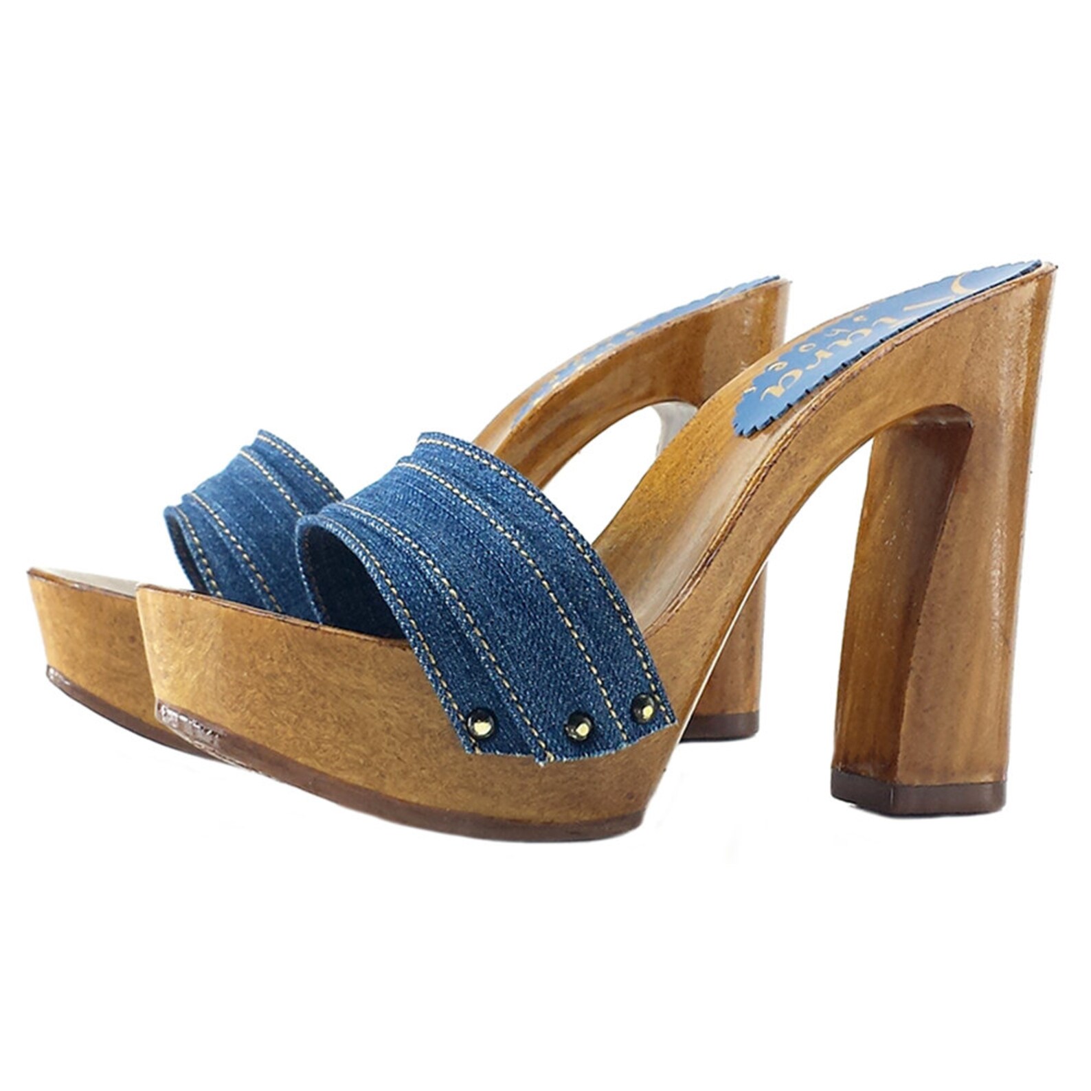 Women's Clogs With Comfortable Heel Different Colours -K12001 - Etsy