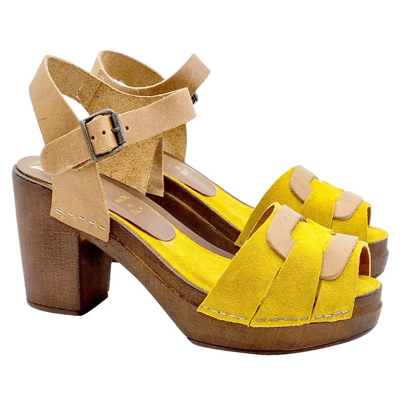 Yellow Sandals - Etsy
