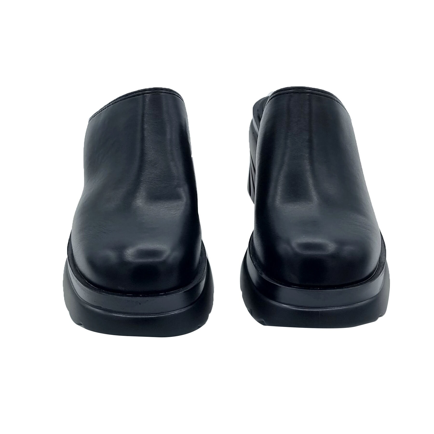 Black Swedish Clogs With 8 Heel Made in Italy KC06 NERO - Etsy