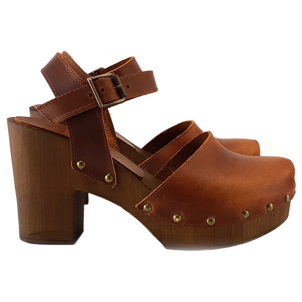 Leather Clogs - Etsy