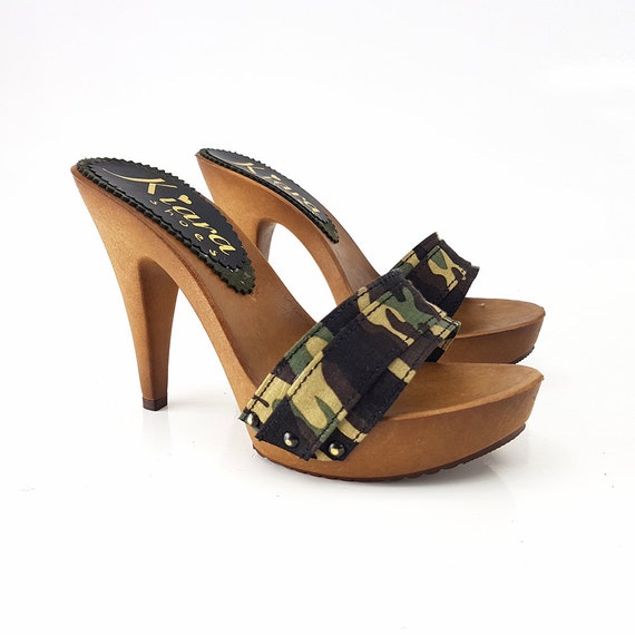 Women's Camouflage Clogs K21301 CAM - Etsy