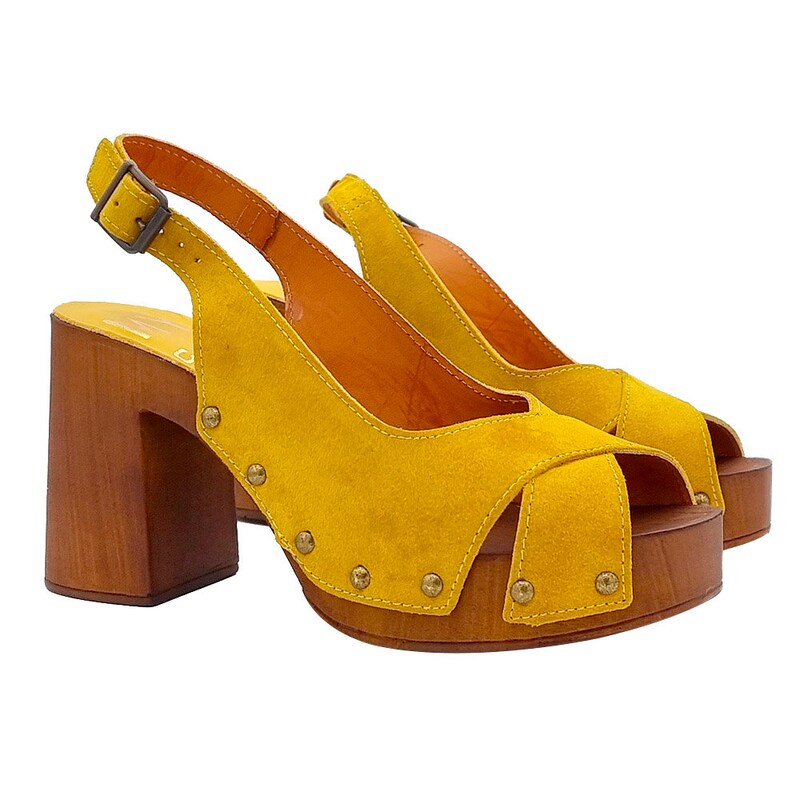 Yellow Sandals - Etsy