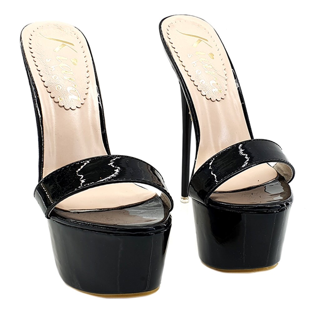 Sexy High Heel CLOGS Stiletto KH102 NERO | Etsy