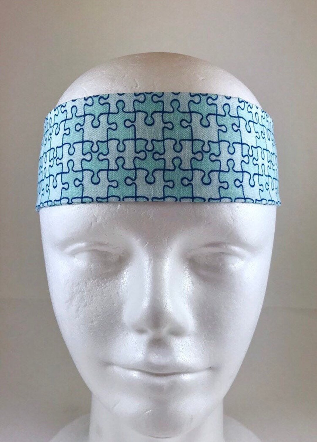 Headband, Autism Awareness, Autism Speaks Blue Puzzle Pieces Headband ...