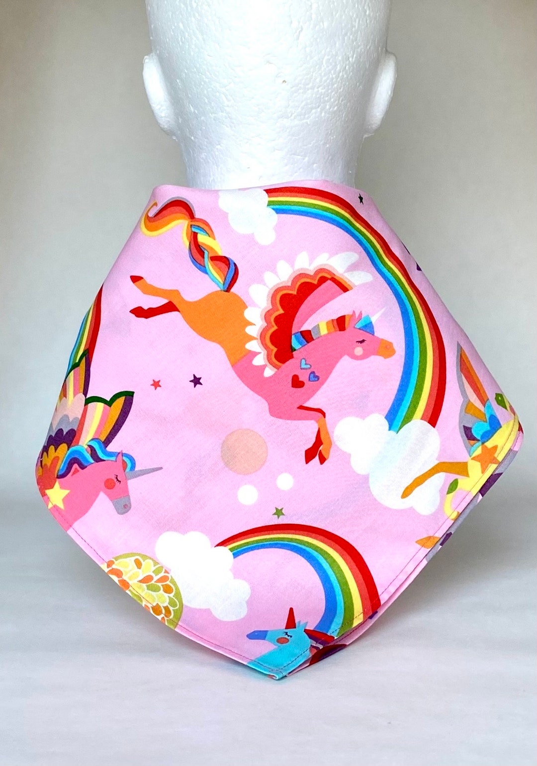 Bandana Magic Rainbow Shine and Unicorns Pink Monkey's Bizness ...