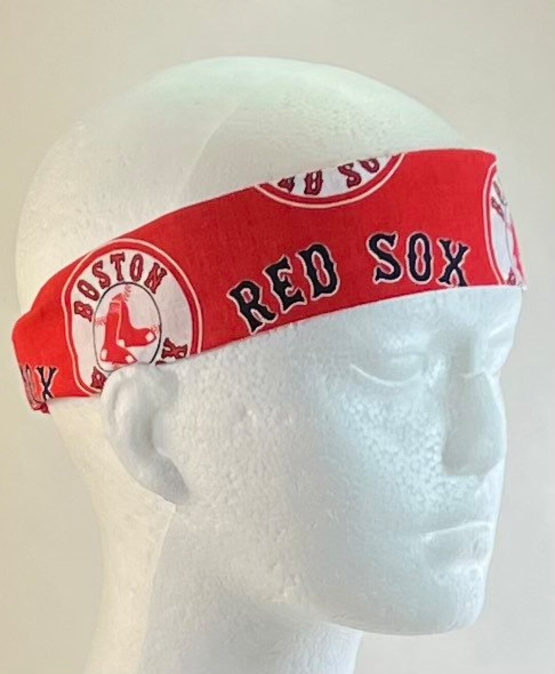Headband MLB Boston Red Sox Baseball Cotton Workout Headband - Etsy