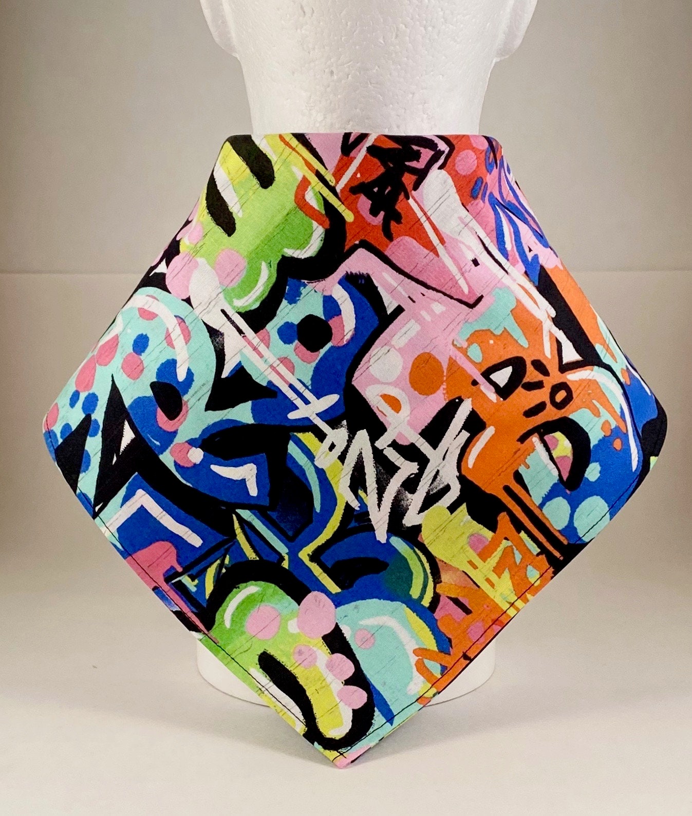 Bandana Tag You're It Premium Alexander Henry Designer Print Cotton ...