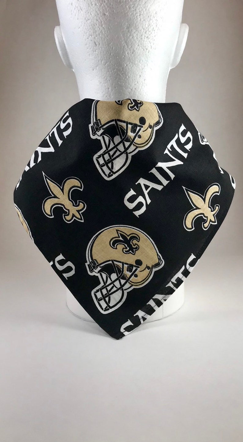 Bandana NFL Football New Orleans Saints Cotton Bandana Scarf - Etsy