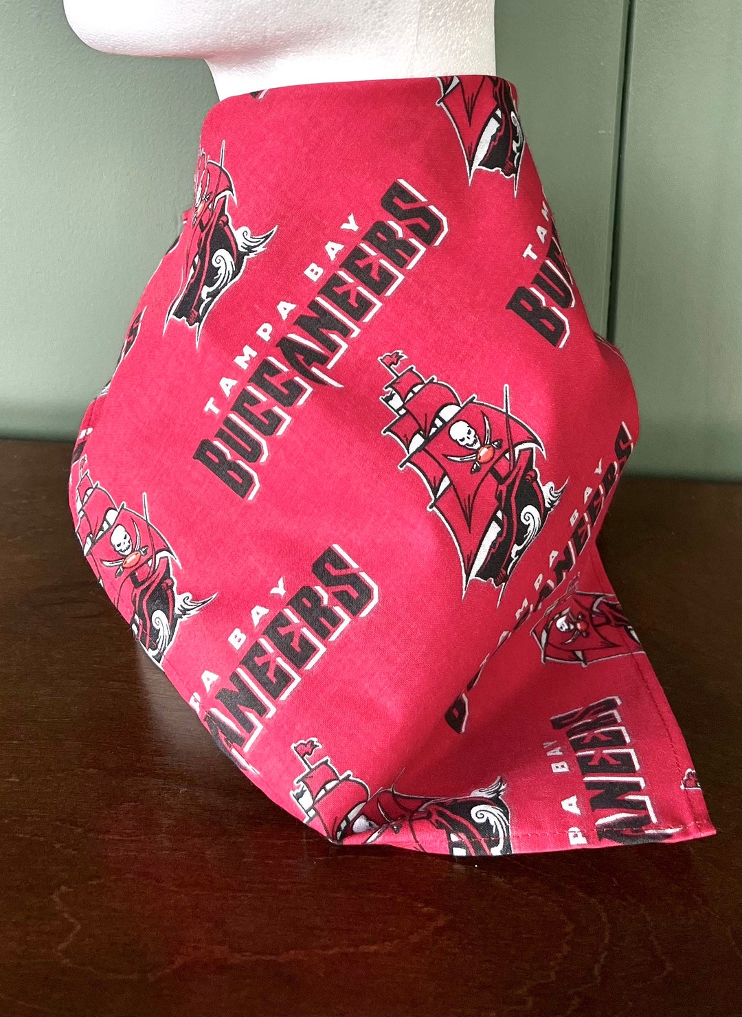 Bandana NFL Football Tampa Bay Buccaneers All Cotton Bandana Scarf ...