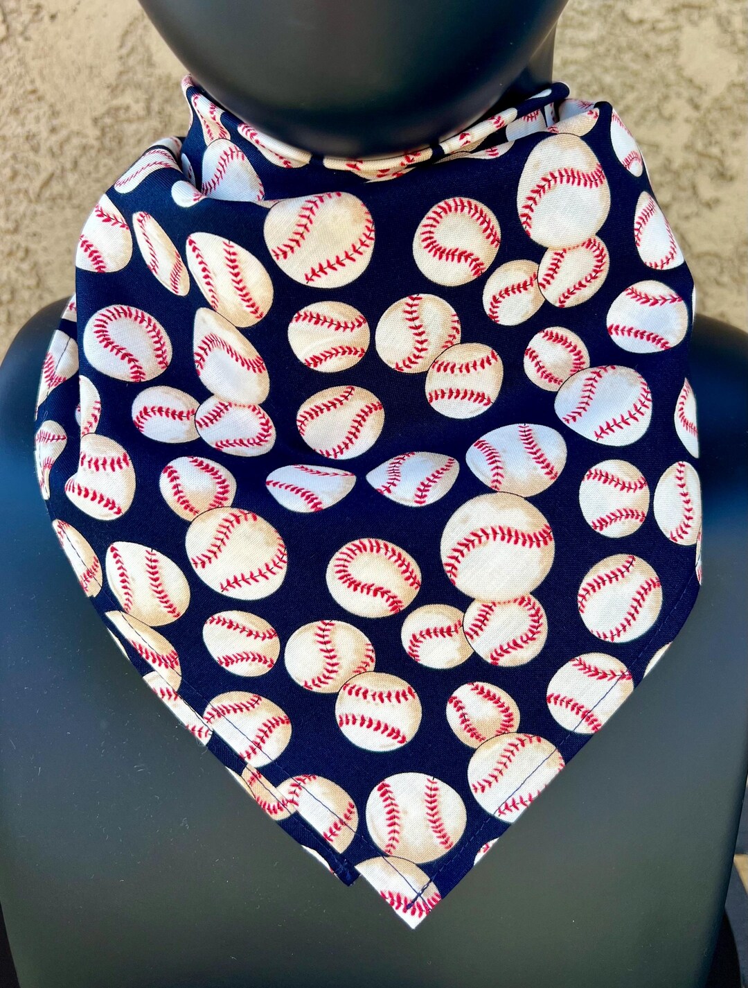 Bandana Baseball Classic Ballgame. All Cotton Bandana Scarf Baseball ...