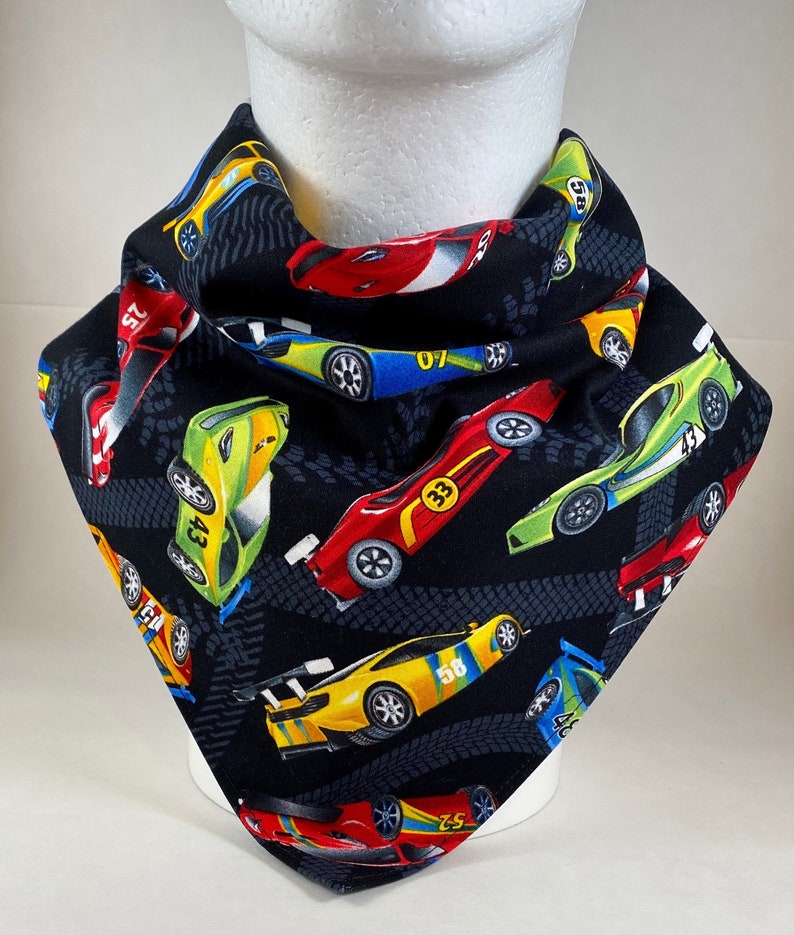 Race Car Tire Treads Nascar Fan Black Cotton Bandana Scarf - Etsy